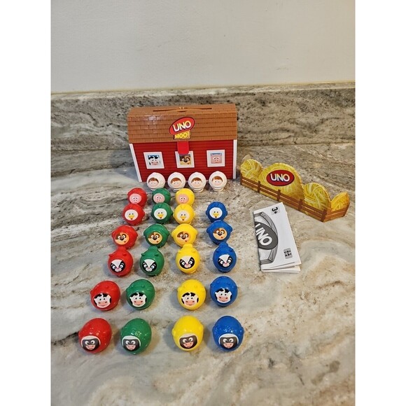 Mattel | Toys | Mattel Uno Moo Learning Game Matching Animal Farm ...